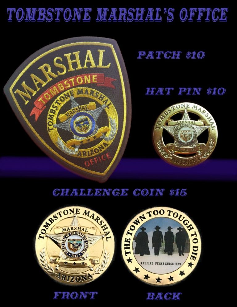 Marshals Office – City of Tombstone, Cochise County, Arizona